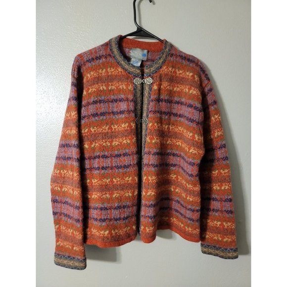 Squaw Valley | Sweaters | Vintage Squaw Valley 0 Wool Patterned Ornate ...